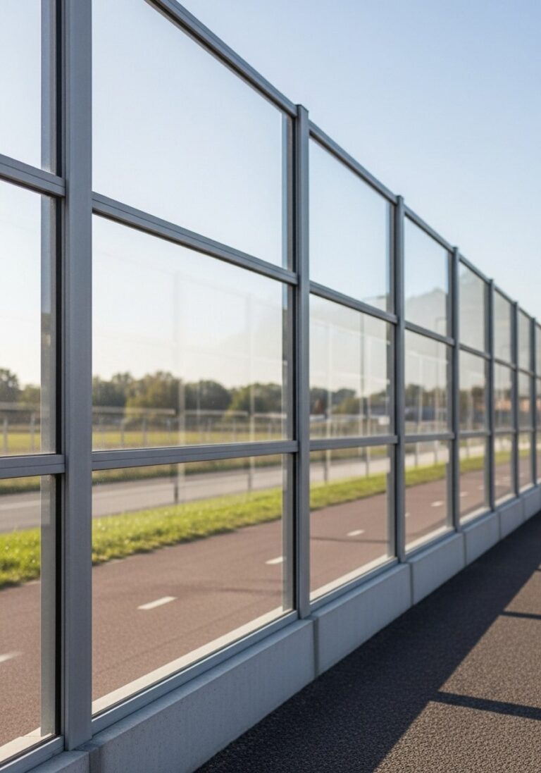 Polycarbonaat geluidswal | Plexiglas.nl