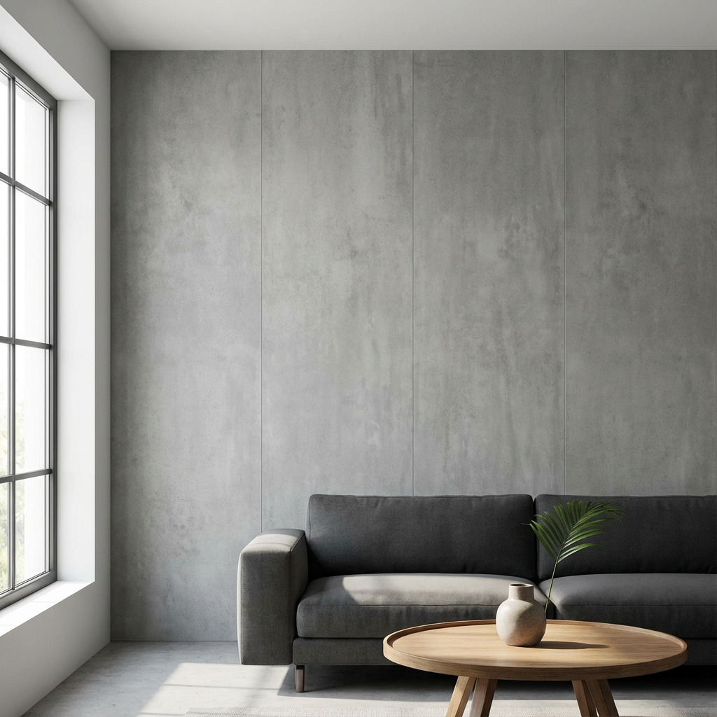 Betonlook muur | Plexiglas.nl