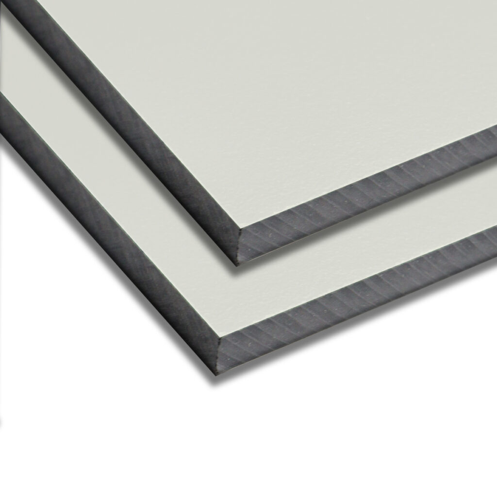 HPL plaat wit RAL 9010 | 6 mm | Plexiglas.nl