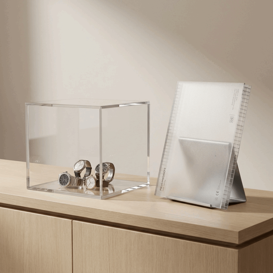 Plexiglas display - op maat gemaakt | Plexiglas.nl
